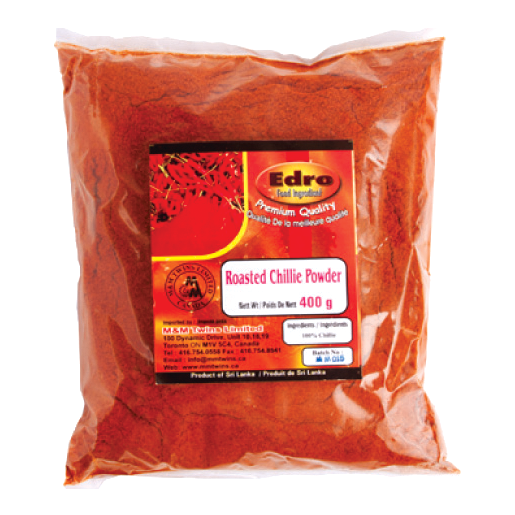 Roasted Chilli Powder 400g – M&M Twins Limited